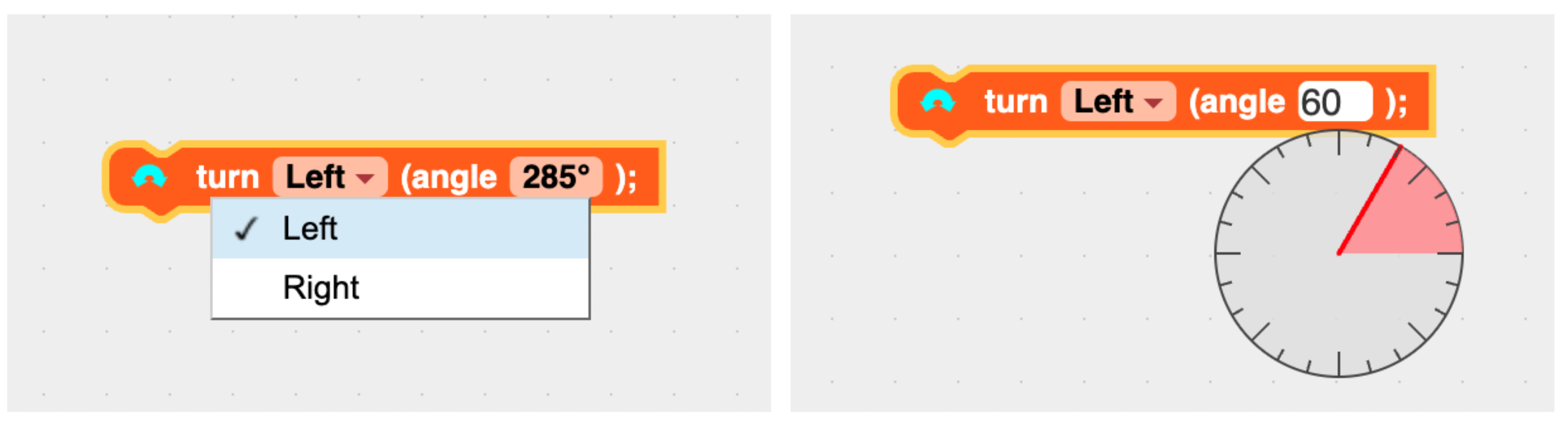 Turn Left and Right [turnLeft(), turnRight()]